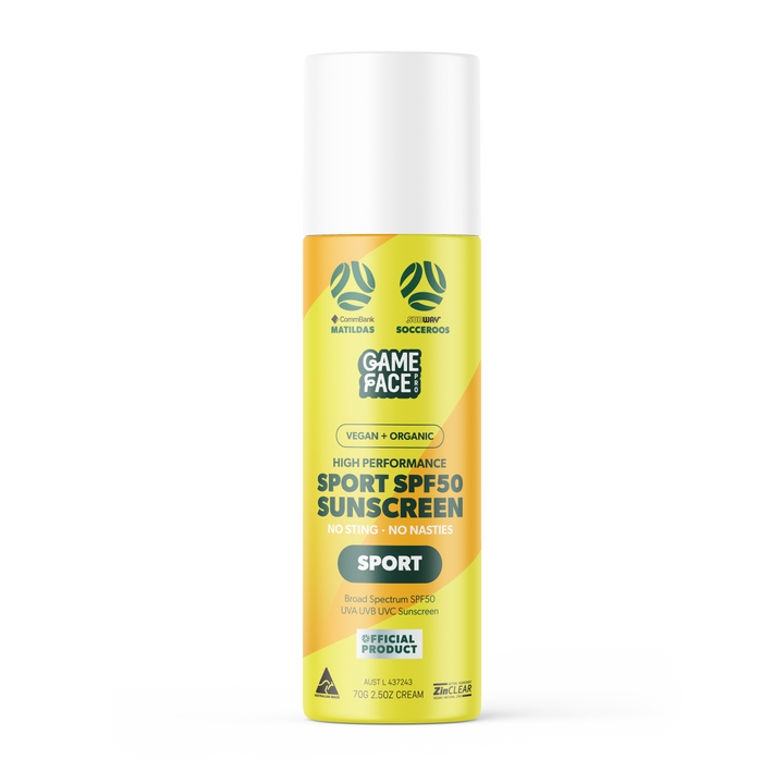 'Sport' SPF50 1Kg Sunscreen Face & Body Sunscreen – Game Face Pro